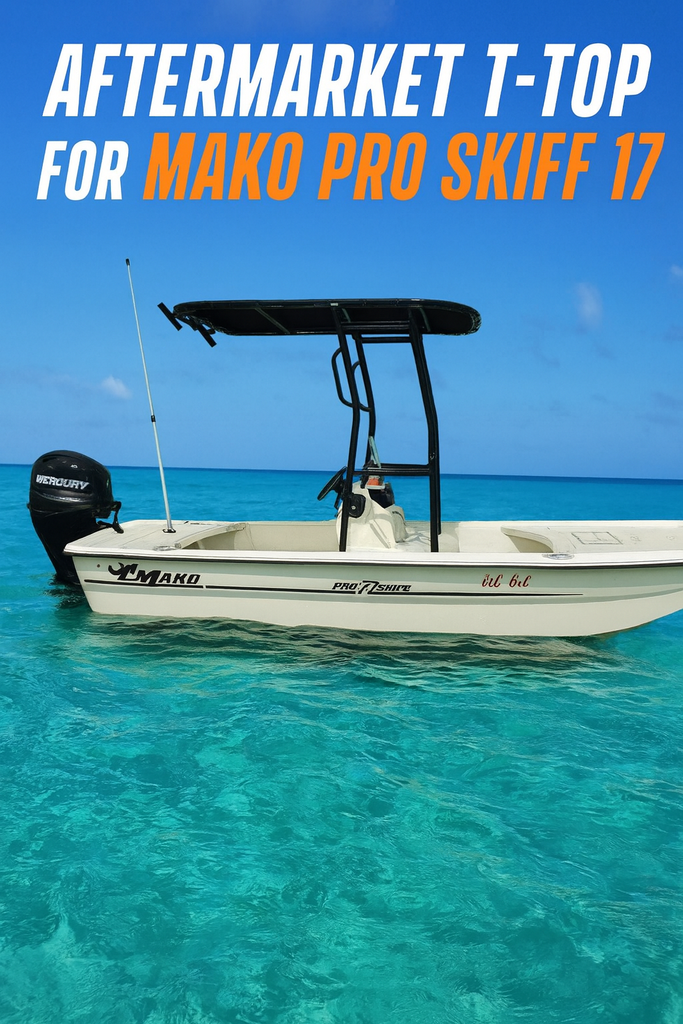 Aftermarket T-Top for Mako Pro Skiff 17 – Krypt T Tops