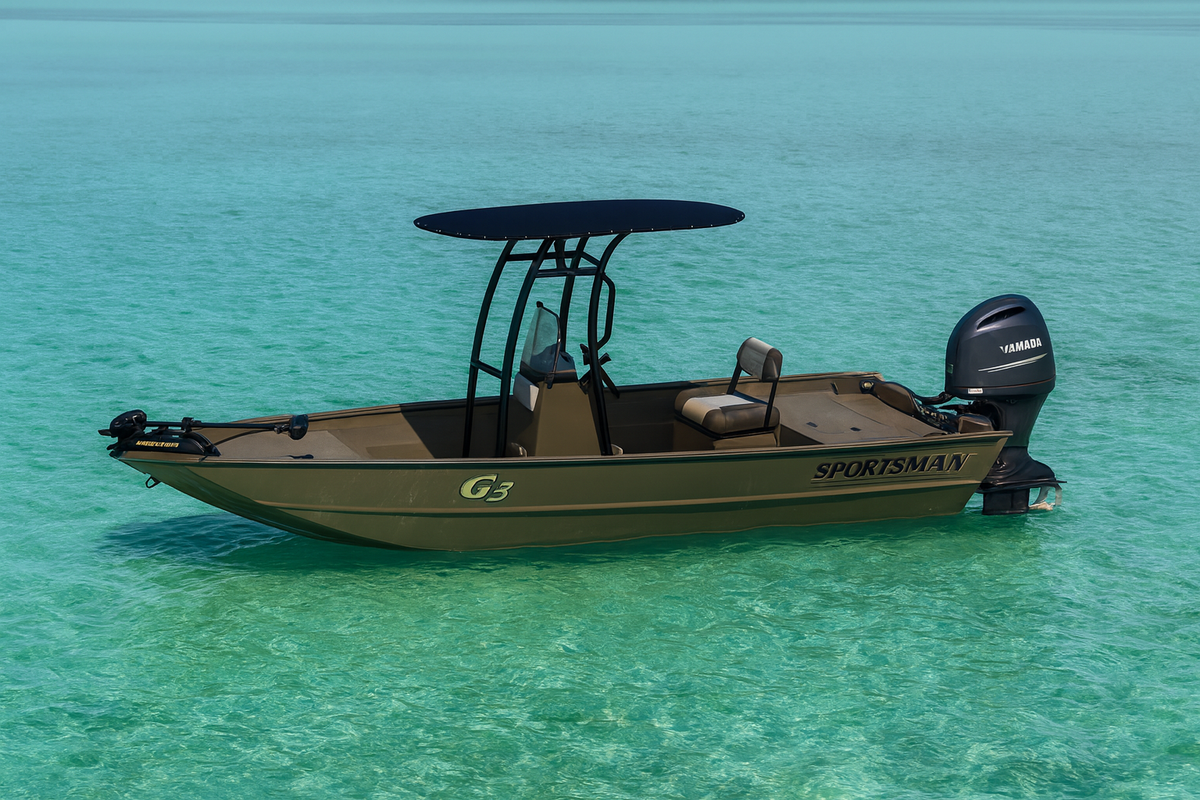 Best Aluminum Aftermarket Shade T-Top Cover For G3 Gator Tough 18 CCJ ...