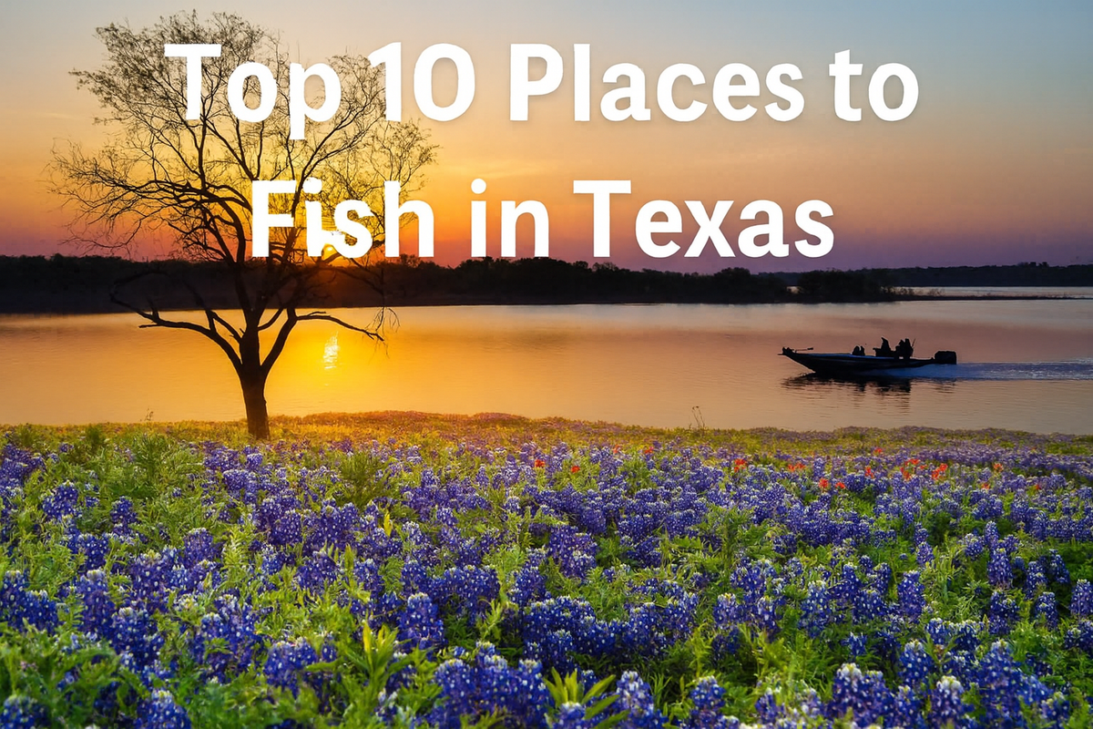 Top 10 Places to Fish in Texas Best Texas Fishing Spots – Krypt T Tops