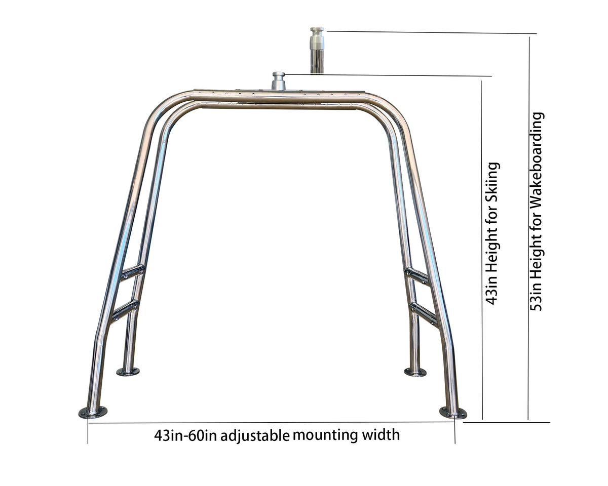 Transom Mini Radar Arch – Krypt T Tops